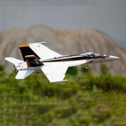 Freewing F A 18 F 18E 4S 64mm EDF Jet Plane EPO RC Plane Aircraft RC Model Yellow Tail